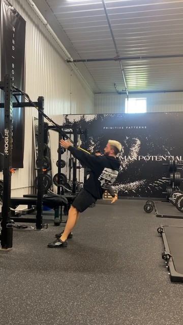 TRX SA Row w_ Rotation Ротационное подтягивание в TRX на 1 руке