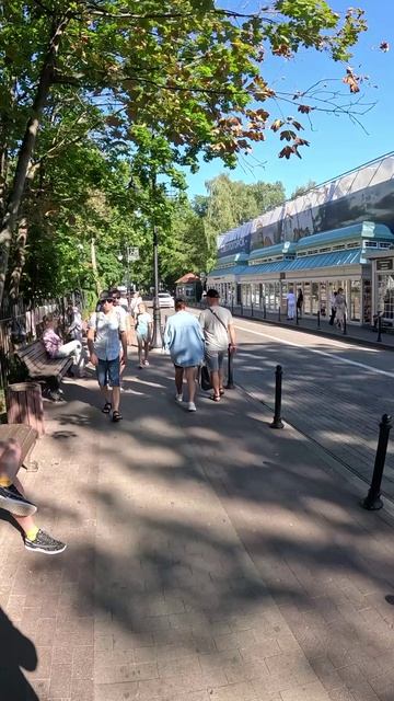 Светлогорск, прогулка вдоль моря 1 (Светлогорск в августе 2025)