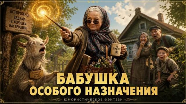 ЮМОРИСТИЧЕСКОЕ ФЭНТЕЗИ: БАБУШКА ОСОБОГО НАЗНАЧЕНИЯ / ПОЛНАЯ АУДИОКНИГА