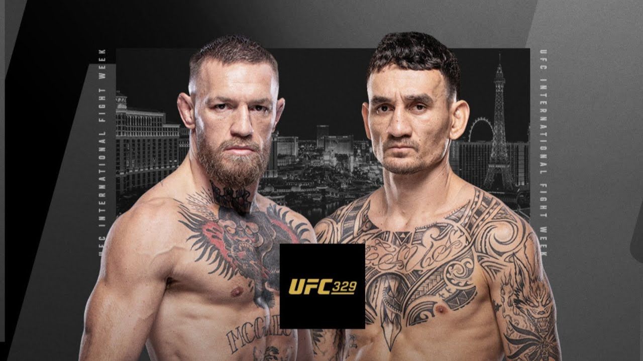 Конор Макгрегор против Макса Холлоуэя 1 | ПОЛНЫЙ БОЙ | UFC 329 [ENG]
