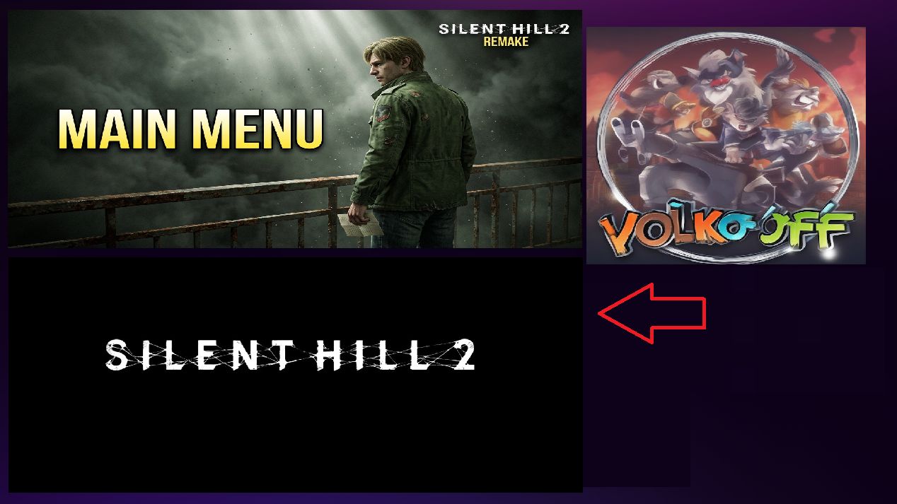 Silent Hill 2 / Главное меню!
