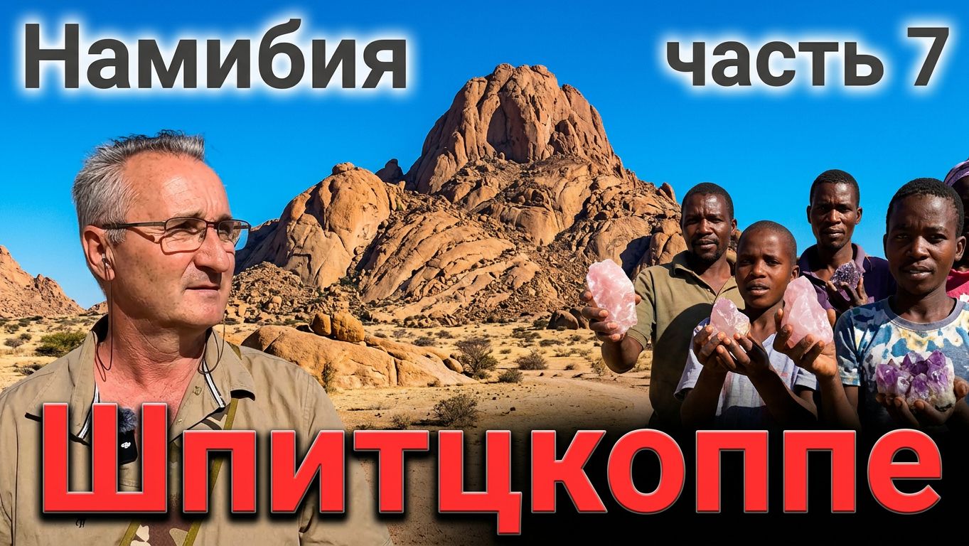часть 7. шпитцкоппе. намибия