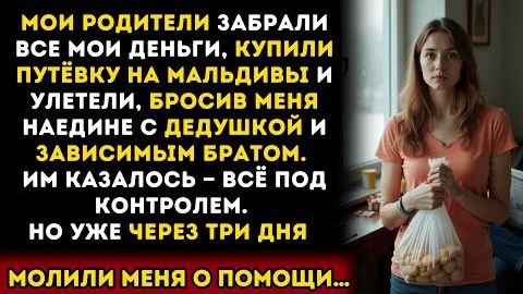 Истории из жизни. «Ты справишься!» — сказали родители. Через три дня они молили меня вернуться