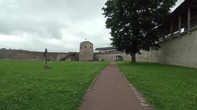 Изборск. Красивые Словенские ключи. Крепость на горе Жеравьей.mp4