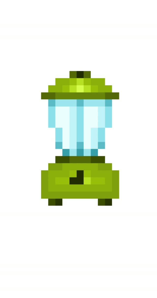 Pixel Art | Рисую кухонный блендер