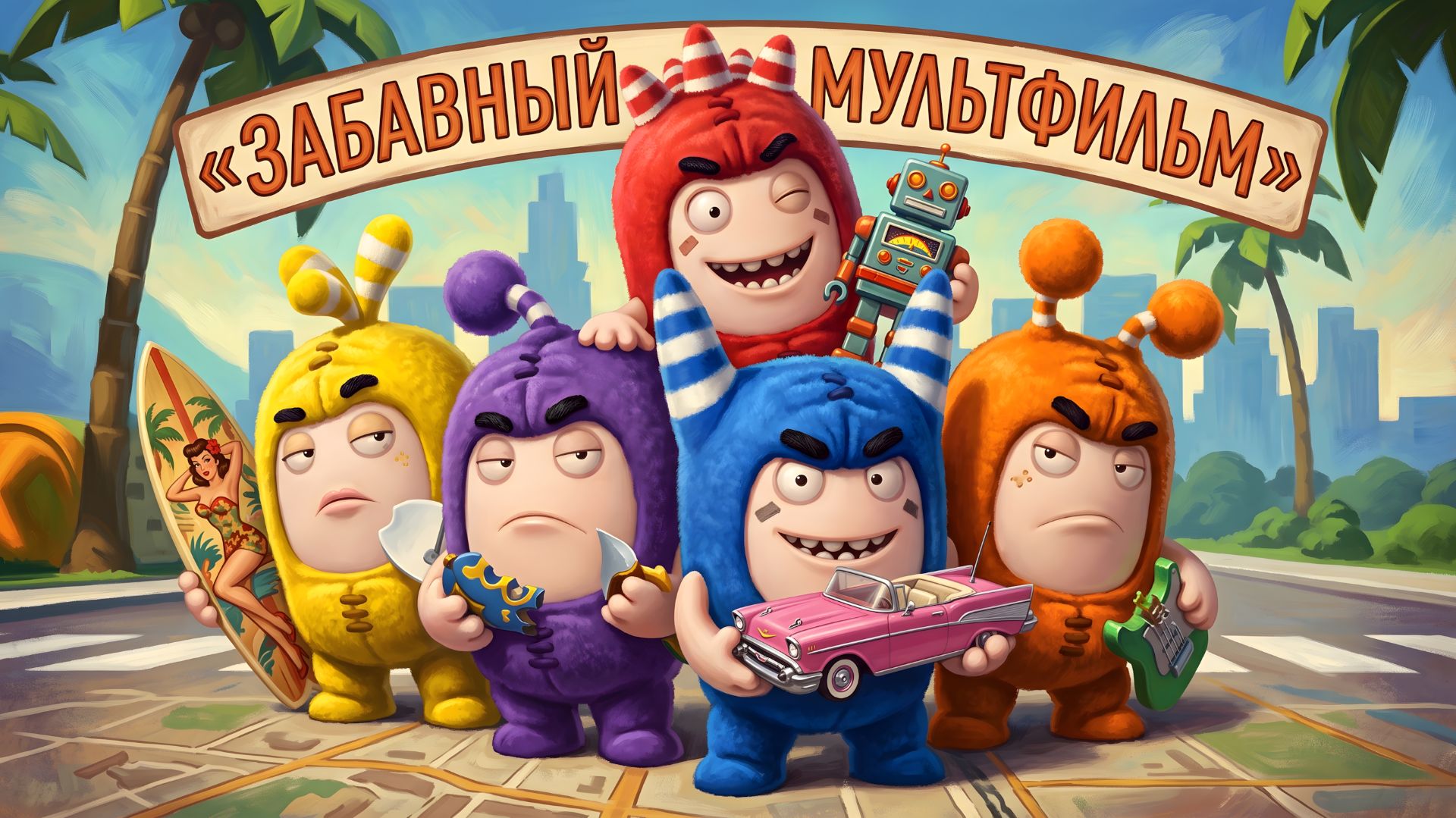 🤣 Забавный мультфильм для детей.