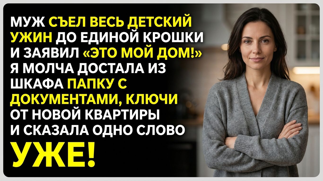 История из жизни: «это мой дом!» — крикнул муж, не зная, что жена уже всё решила. Слушать рассказы