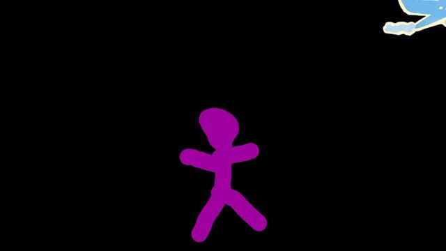 чел спрыгнул через самолёт