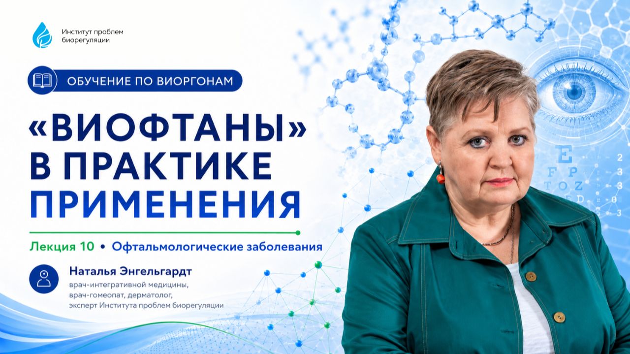 ОБУЧЕНИЕ: Белково-пептидные биорегуляторы в практике современного интегративного врача