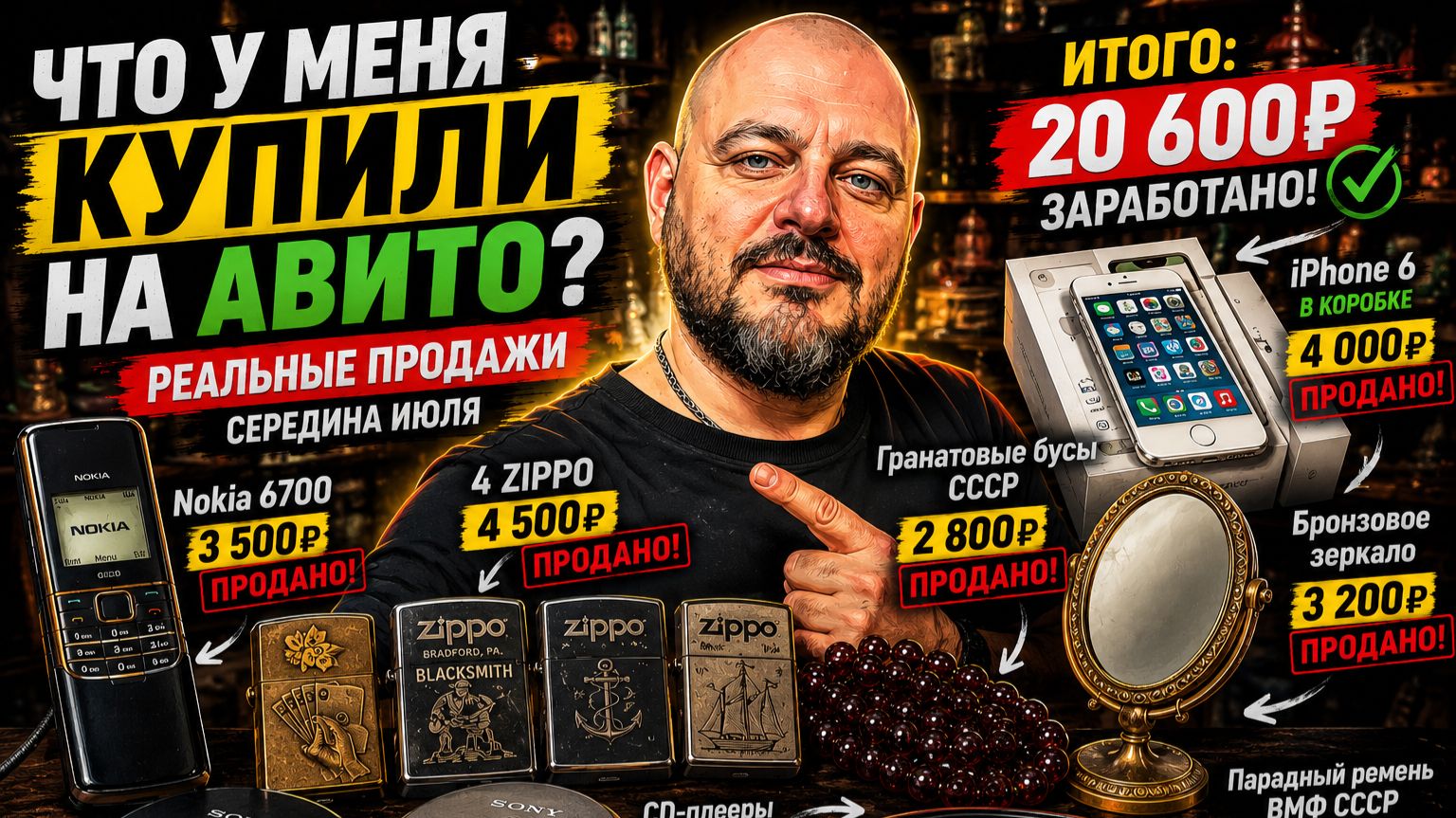 Что сейчас покупают на Авито Реальные продажи середины июля в интернете.