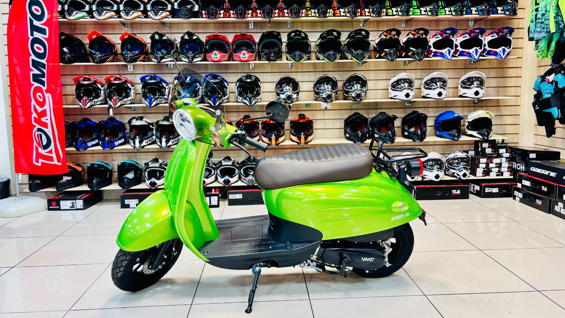 Скутер VMC SPRINT BY49QT-2A49 см3 СЕРИЯ A1250 GREEN GLOSSY