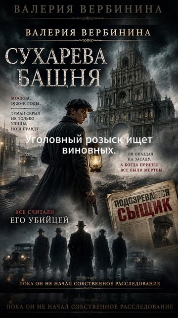 Валерия Вербинина  Сухарева башня      #аудиокнига #детектив #слушатьаудиокниги
