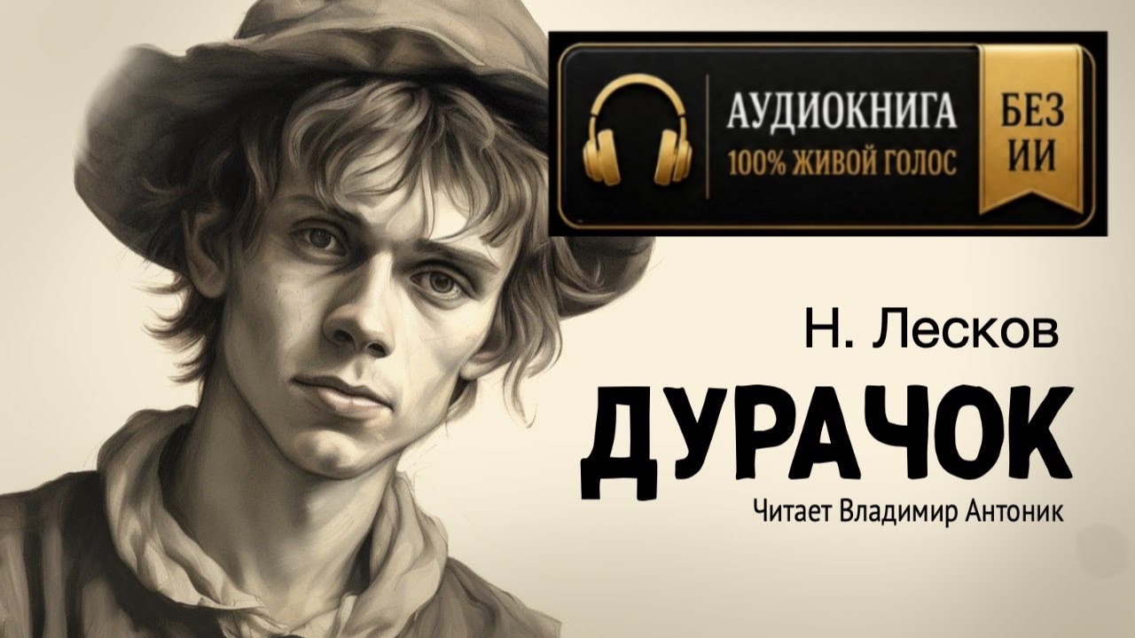 «Дурачок». Николай Лесков. Аудиокнига. Читает Владимир Антоник
