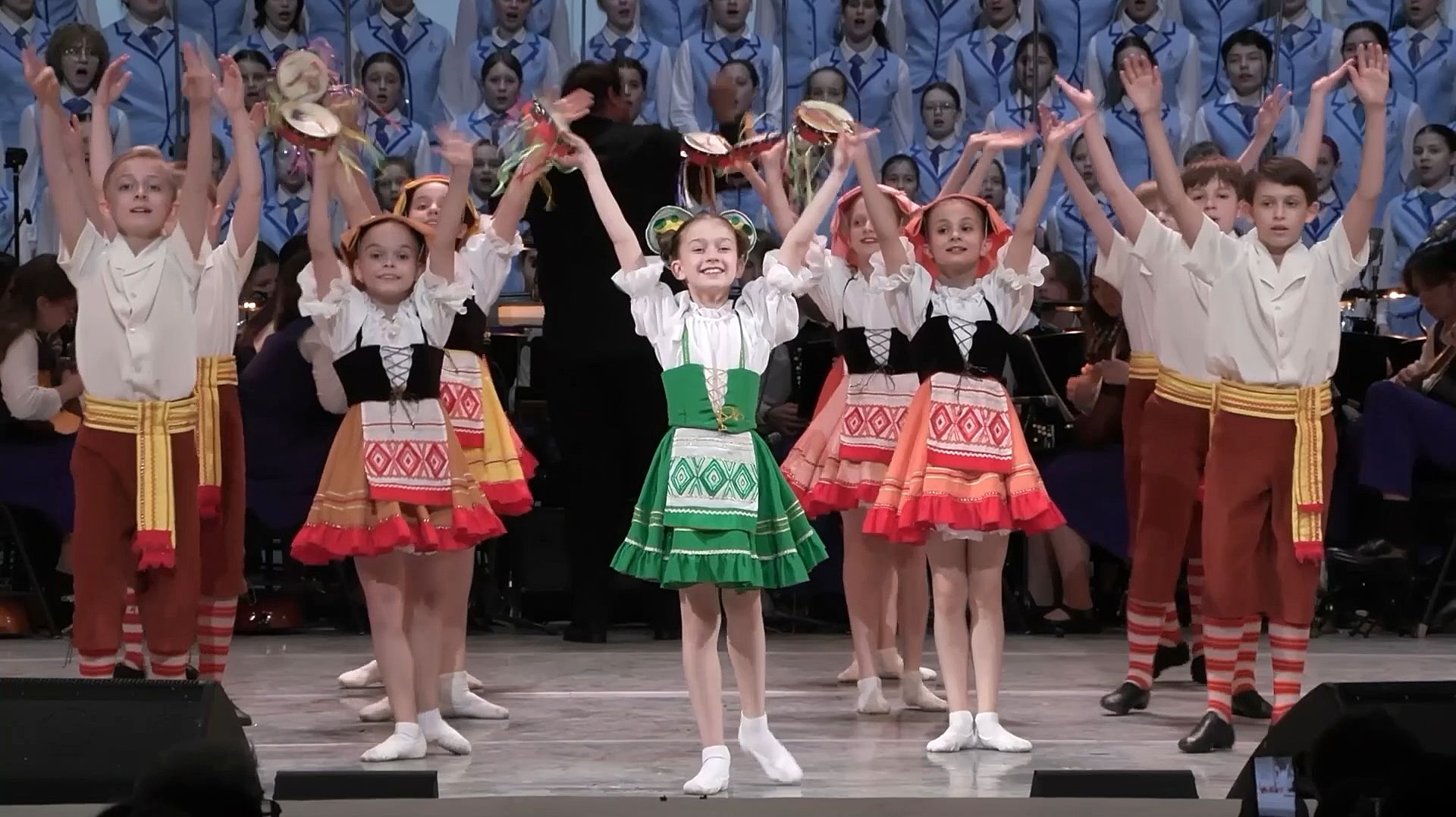 "Тарантелла", Ансамбль имени Локтева. "Tarantella", Loktev Ensemble.