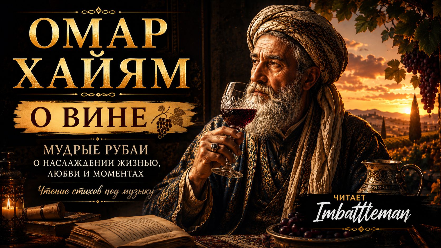 Вино - Омар Хайям / Omar Khayyam / Омар ибн Ибрахим Нишапури / عمر خیام / Умари Хаём / Умари Хайём