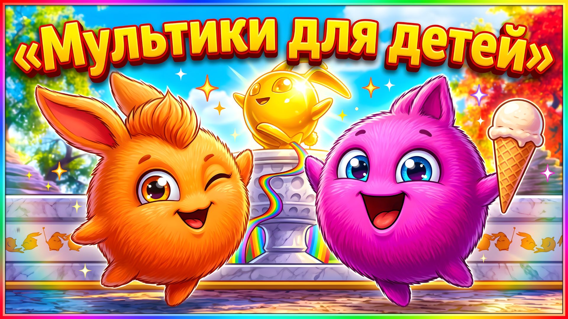 🤣 Мультики для детей. Детские мультики смотреть. Яркие мультики.