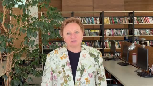 Поздравление от О.Б. Адамович, директора Тюменской областной научной библиотеки им. Д.И. Менделеева