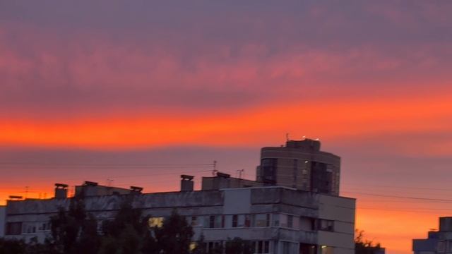 Закаты в Санкт-Петербурге