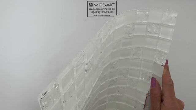 Мозаика WHITE CRUSH (Мозаика Белый хрусталь)
