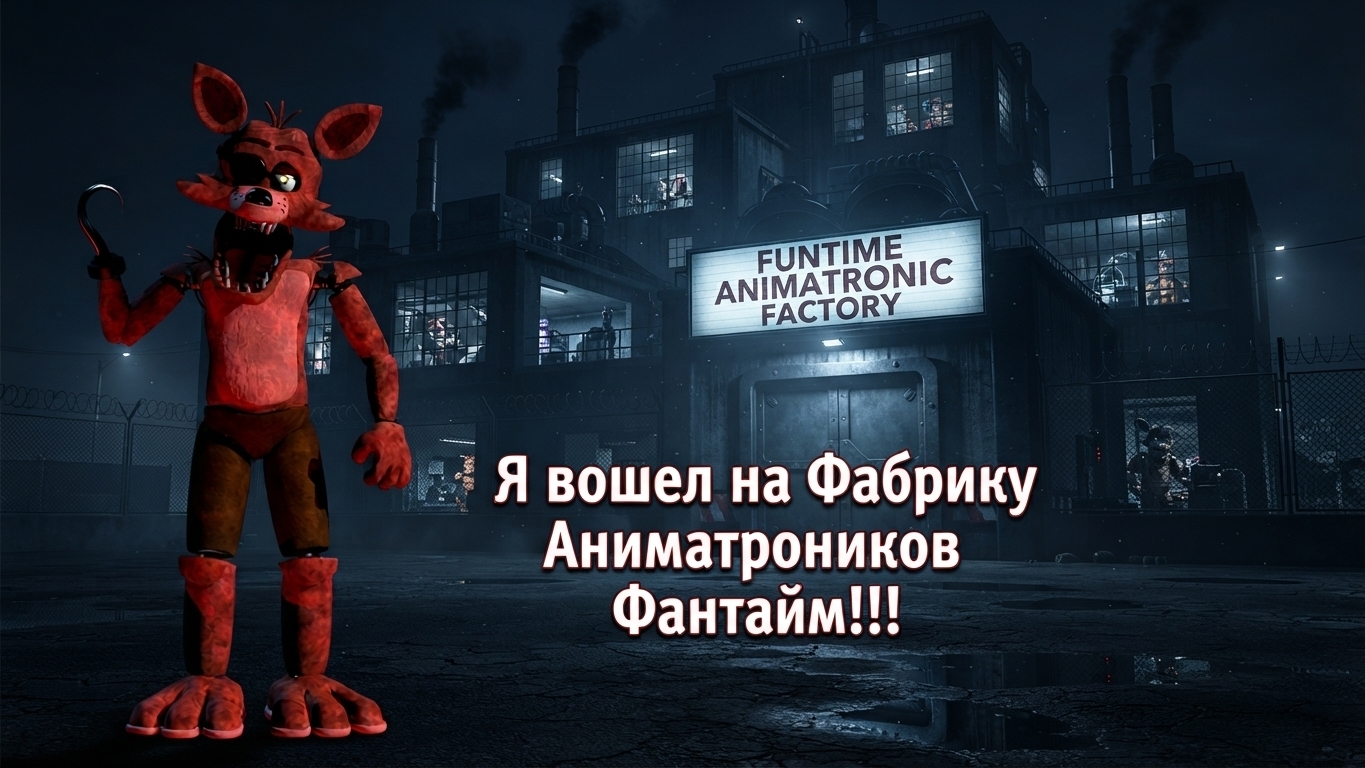 Я Нашёл Работу в Фабрике Фантайм Аниматроников!!! - One Night at Funtime Factory Remake