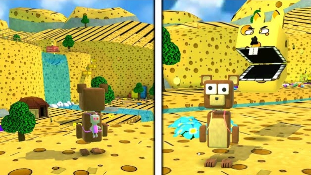 Обновление уровня «Сыр» — прохождение игры Super Bear Adventure
