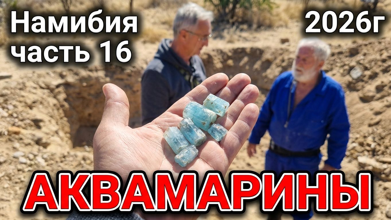 часть 16. встреча с владельцем аквамариновой шахтой. #намибия #аквамарин