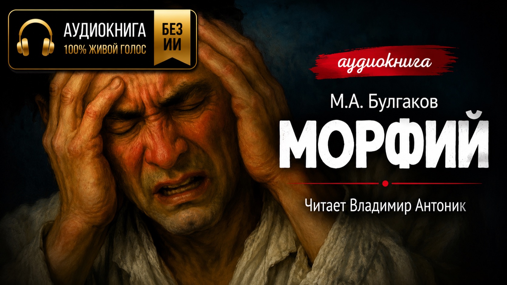 «Морфий». М.А. Булгаков. Аудиокнига. Читает Владимир Антоник.