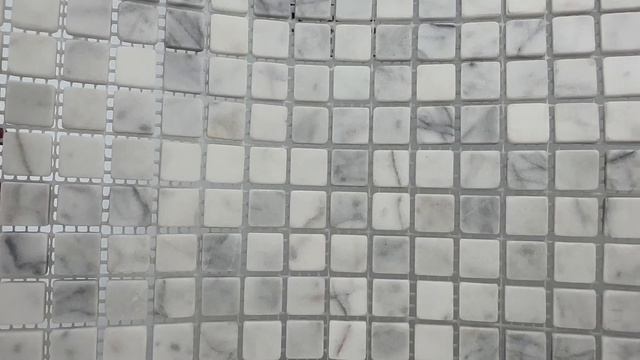 Мозаика BIANCO CARRARA TUM 15x15