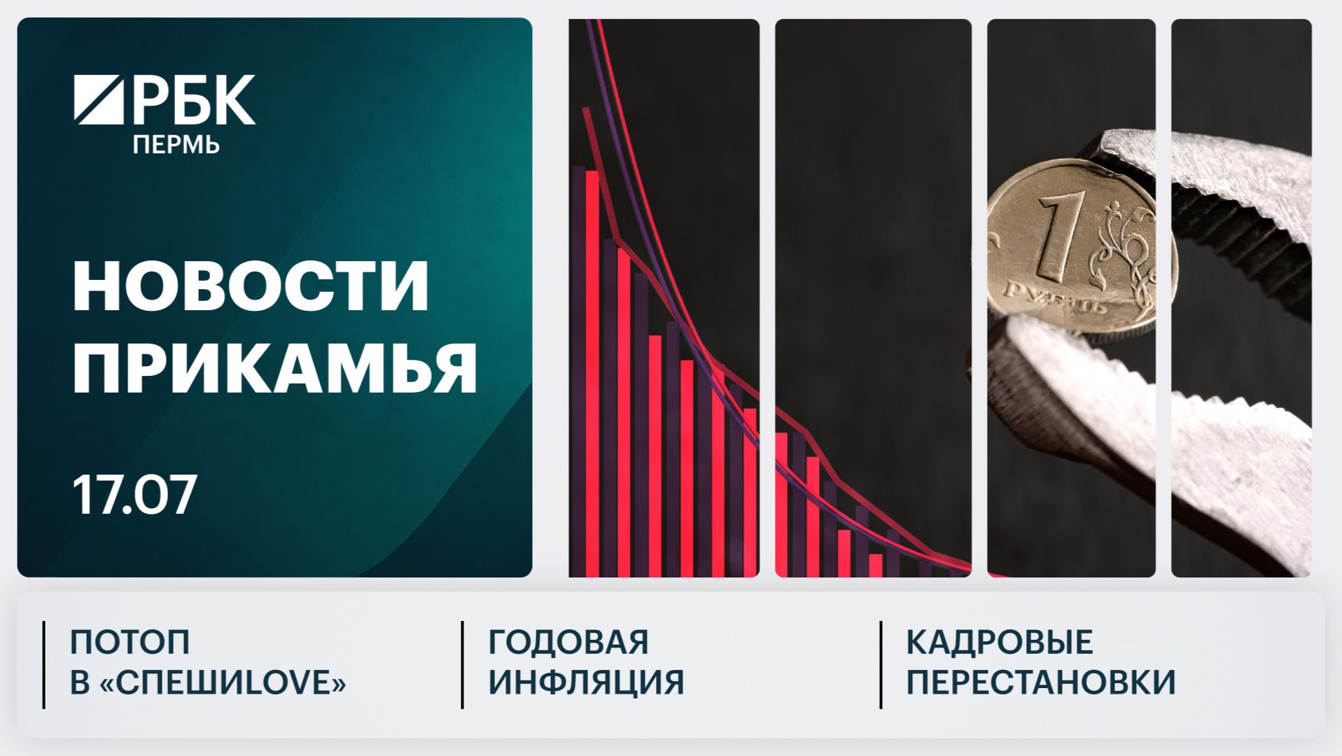 Потоп в «СпешиLove» | Годовая инфляция | Кадровые перестановки