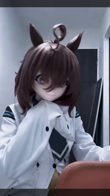 Пятничный Low Cortisol. #cosplay #umamusume #kigurumi #kigurumimask #kigurumidoll