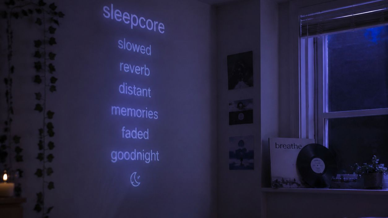 Усыпляющая, затуманенная, домашняя музыка в жанре Sleepcore.