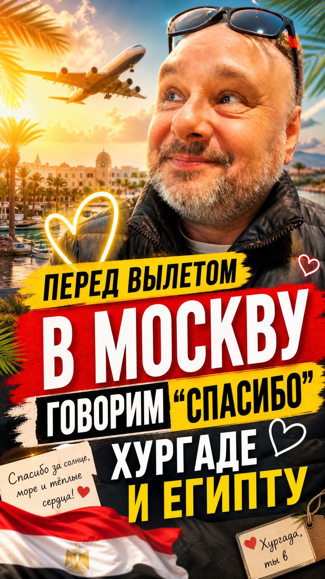 Аэропорт Хургады: минута на благодарность за незабываемое время