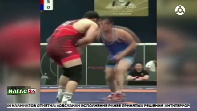 Ингушский борец Али Цокаев завоевал золото рейтингового турнира в Венгрии