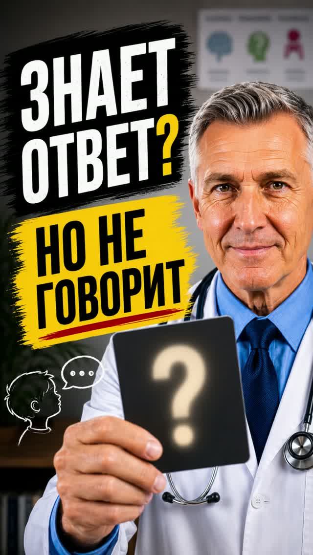 Почему ребенок знает ответ, но молчит? Особенные дети.