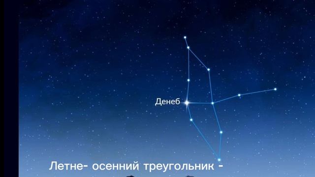 Летний треугольник - астеризм летнего неба