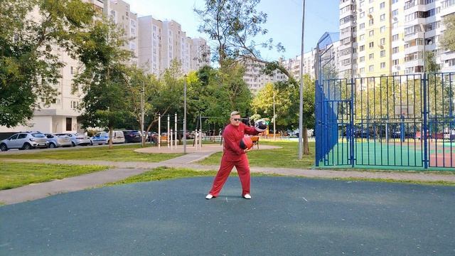 Упражнения с шарами Тайцзи (3)