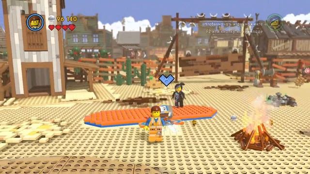 The Lego Movie VideoGame. 4 серия. (Дикий запад)
