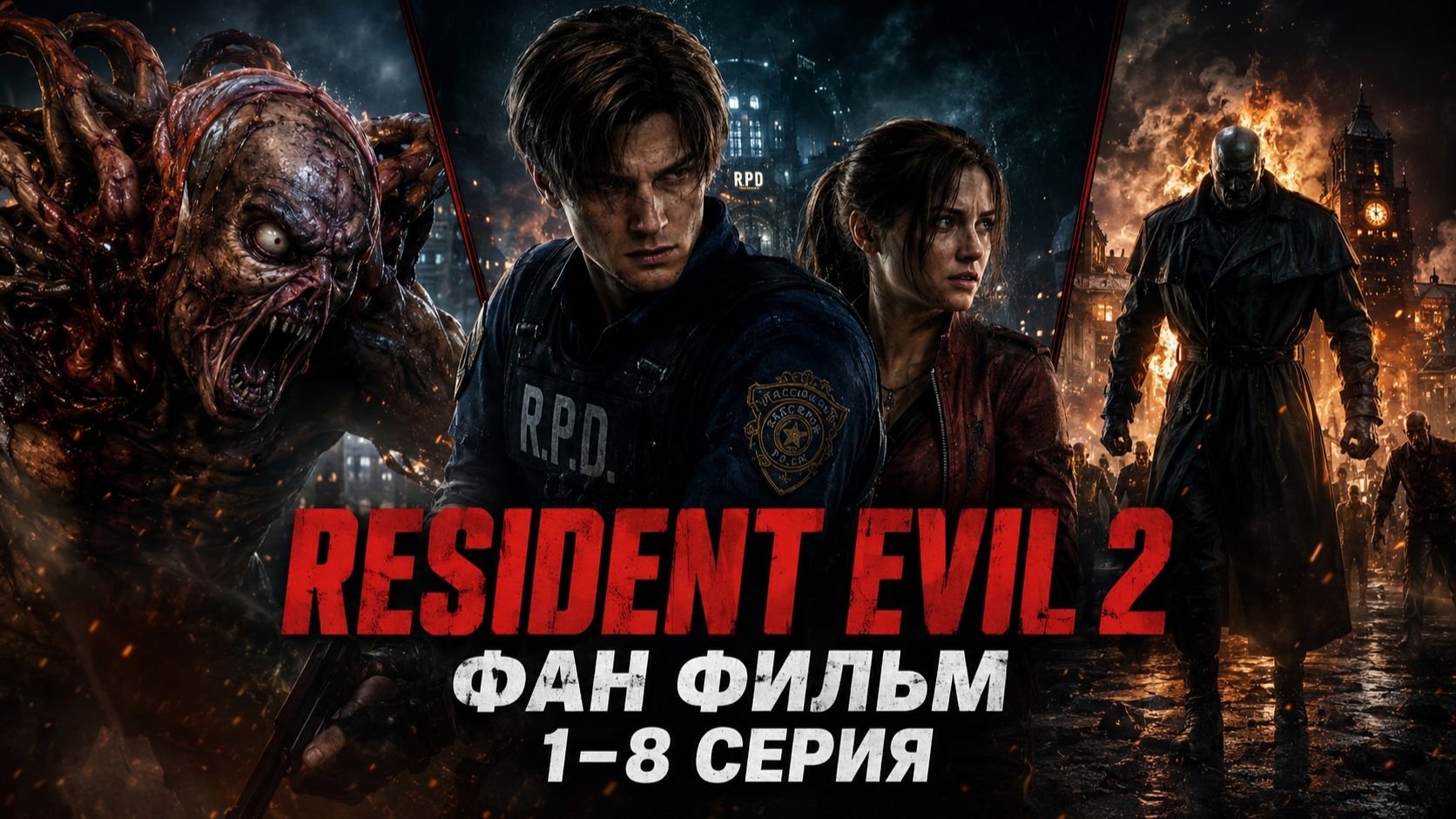 Resident Evil 2 (Фан фильм) - 1-8 серия