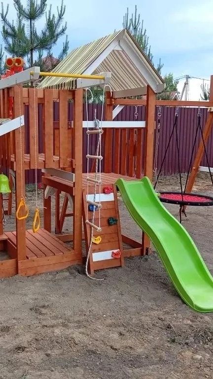 Детская площадка Савушка Тусун 9 для дачи и двора
