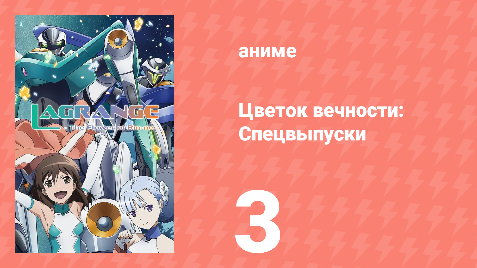 Цветок вечности: Спецвыпуски 3 серия (аниме-сериал, 2012)