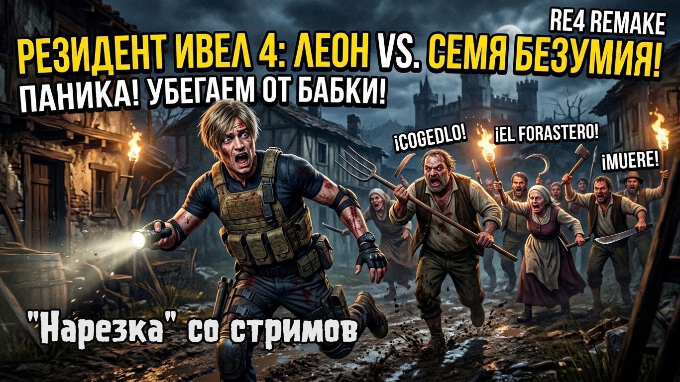 Деревня полная злых пенсионеров\Resident Evil 4 Remake
