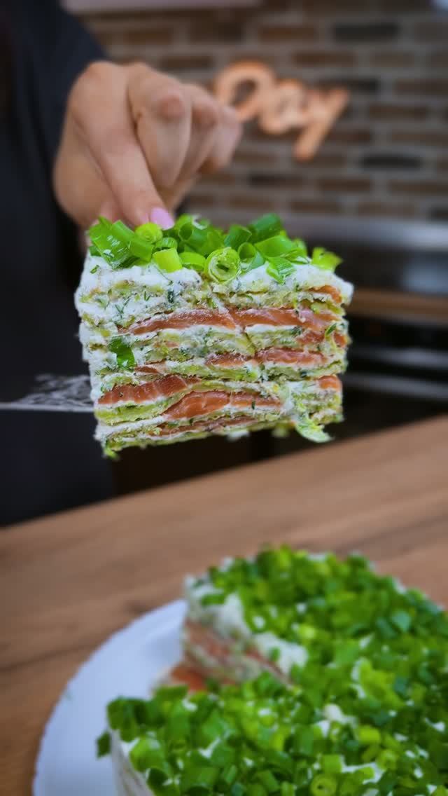 Вкуснейший КАБАЧКОВЫЙ ТОРТ с рыбой!