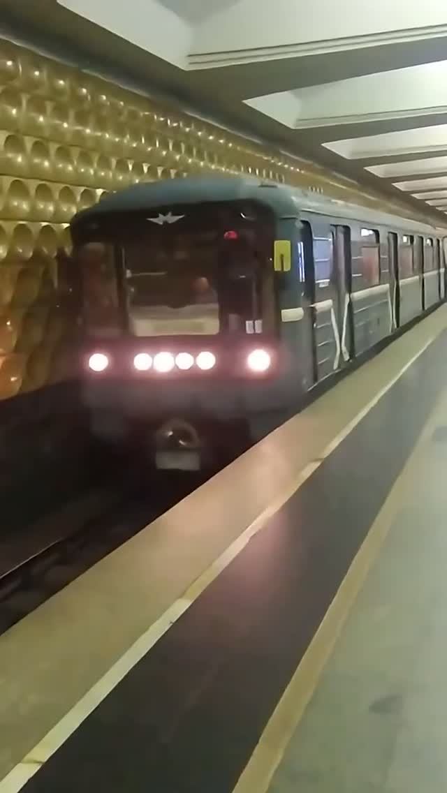 Станция метро Марьино интерьер, пассажиры, поезд Москва Фрагмент 16