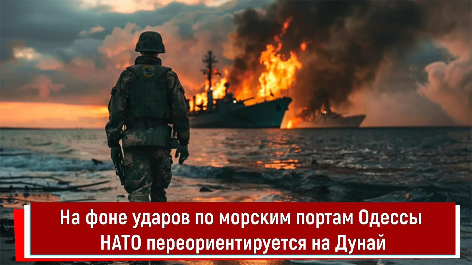 На фоне ударов по морским портам Одессы НАТО переориентируется на Дунай