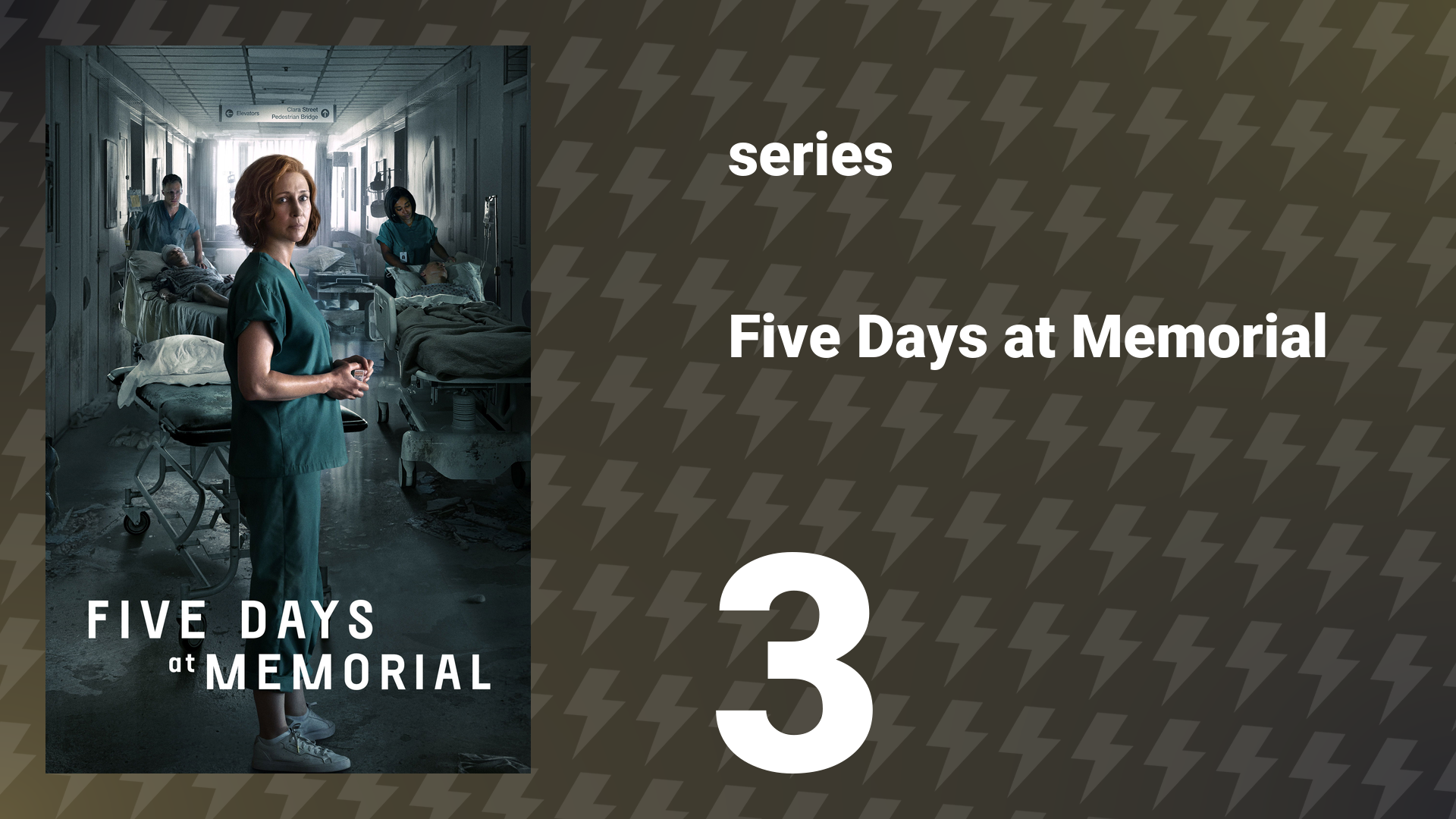 Five Days at Memorial episode 3 (series, 2022)