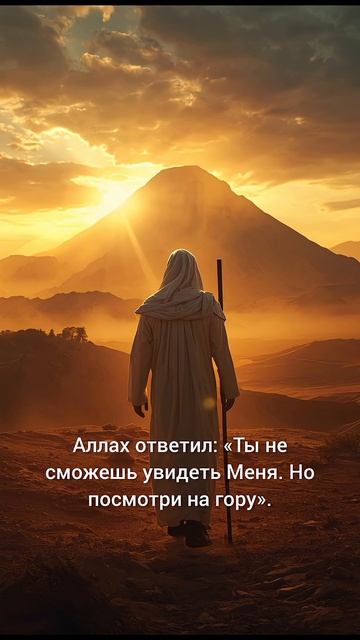 Как Аллах говорил с пророком Мусой? #аллах → 👤 Путь к Аллаху →