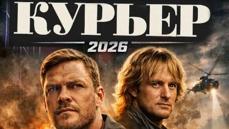 Первые кадры из трейлера КУРЬЕР 2026 Runner Алан Ричсон и Оуэн Уилсон Новости Кино