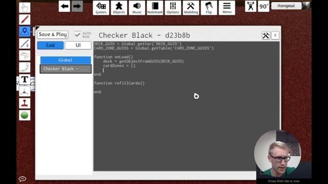 Scripting Card Auto-Refill in Tabletop Simulator