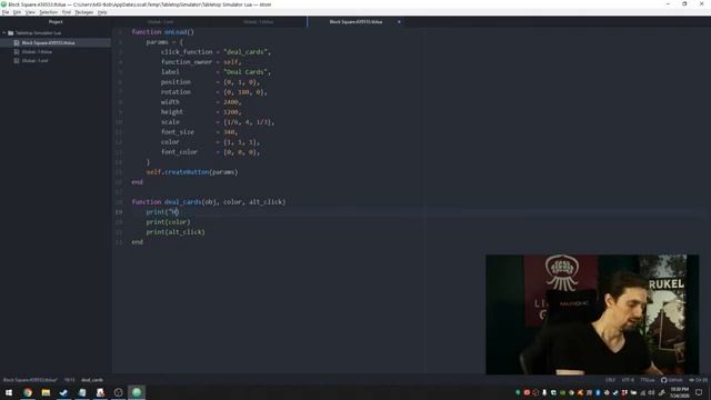 Tabletop Simulator Tutorial - Episode 7 - Programming in Tabletop Simulator
