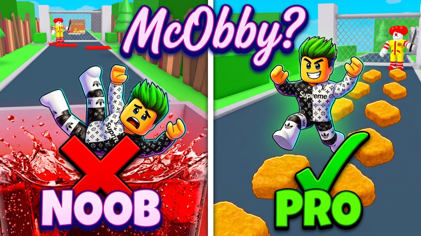 ПРОХОЖУ МАКДОНАЛЬДС ОББИ? Escape McDonalds Obby!